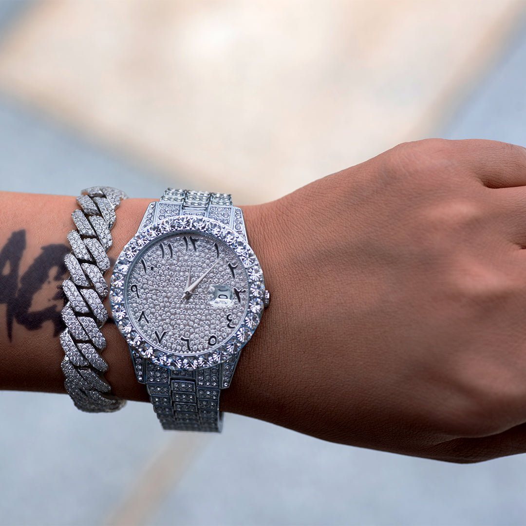 Presidential Watch In White Gold – DRMD JEWELRY